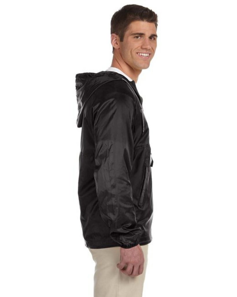 Adult Packable Nylon Jacket | Work Hard Dress Right
